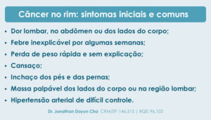 Câncer no rim: causas, sintomas, diagnóstico e tratamentos eficazes